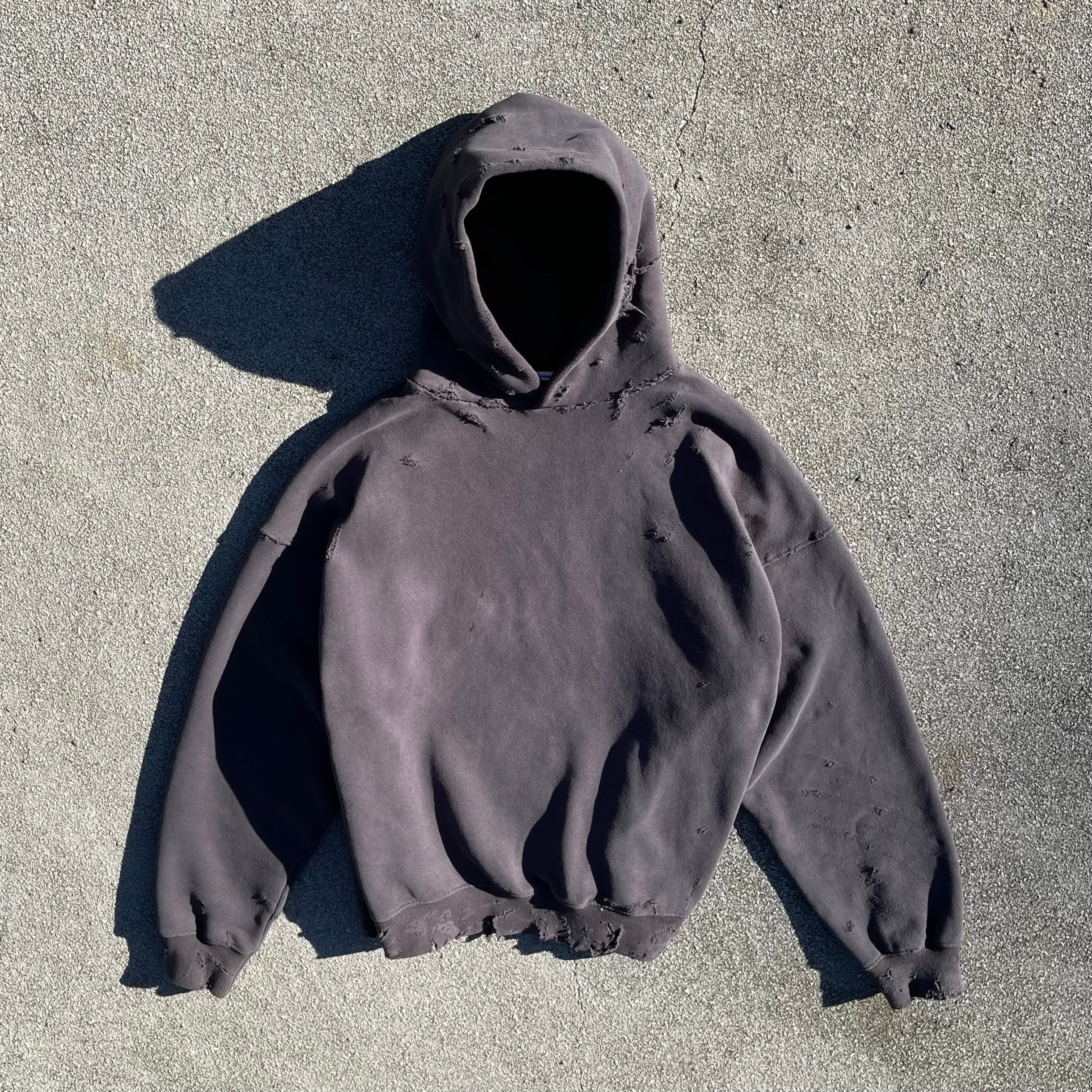 Distressed Black Hood – VISION ARCHIVES